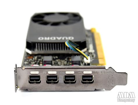 Karta Graficzna Nvidia Quadro P1000 4gb Gddr5 128 Bit Mdm Komputery®