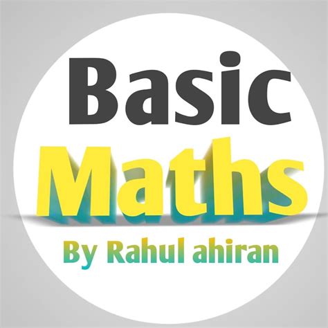 Basic Maths Youtube