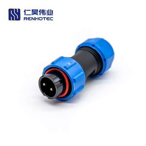 Sp17 Connector Male 2 Hole Flange Socket And Female Plug One Pair Renhotec Pro
