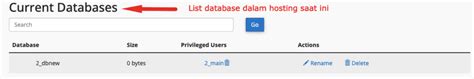 Cara Membuat Database MySQL Di CPanel DomaiNesia Hosting Murah