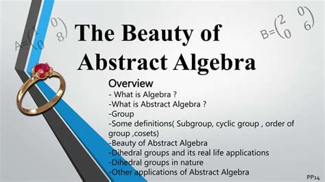 Abstract Algebra Pptx