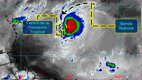 Se forma la tormenta tropical Fiona en el océano atlántico