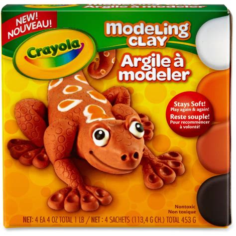 Crayola Modeling Clay Pack Of 4 Natural