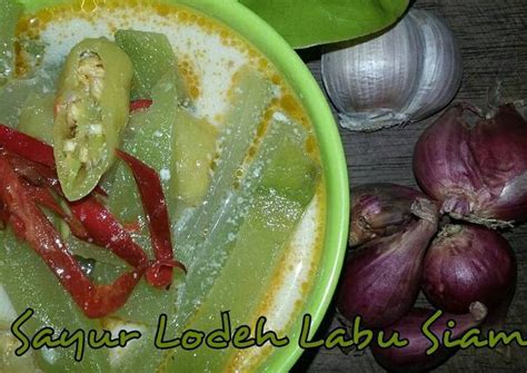 Resep Sayur Lodeh Labu Siam 1Juta Resep Masakan Nahzila