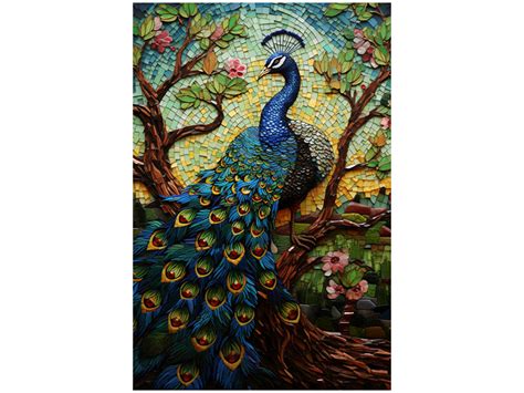 Peacock Plumage Mesmerizing Patterns 1 Graphic By Anuchartl · Creative