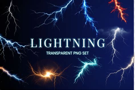 Editable Lightning Design Element Set Premium Editable Design Rawpixel