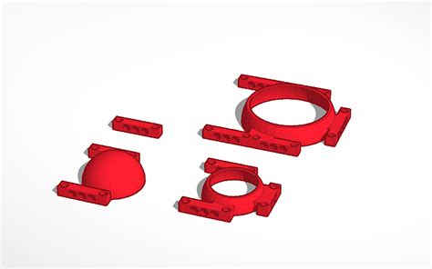 3d Design Lego Technic Compatible Sphero Chariot Base Tinkercad