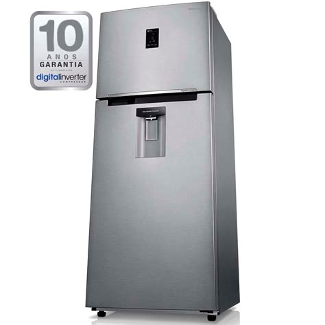 Geladeira Inox Com Dispenser De Gelo Casas Bahia