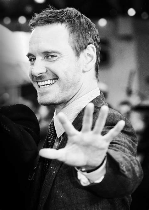 Michael Fassbender A Talented Actor In Black And White