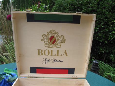 Vintage Wood Box Bolla Wine Box From The 1980s Wooden Etsy