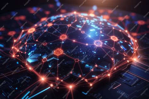 Premium Ai Image Technology Digital Data Network Connection And Cyber