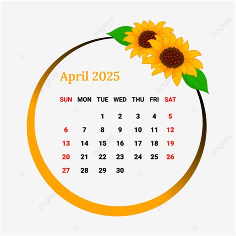 2025年4月月曆 向量 月曆 日曆向量圖案素材免費下載PNGEPS和AI素材下載 Pngtree
