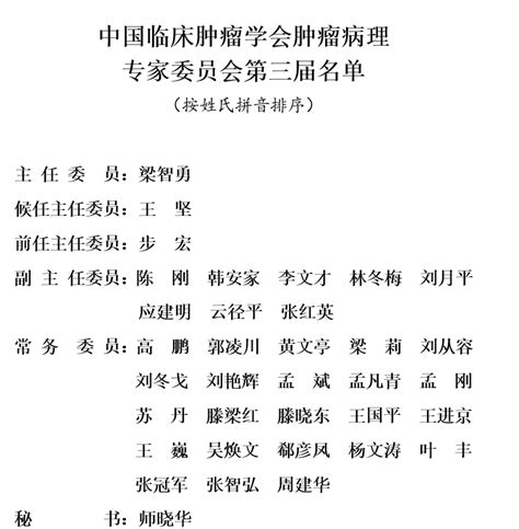 中国临床肿瘤学会