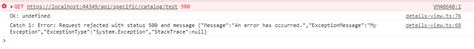 Javascript Use Fetch Read Response Body From Non Ok Status