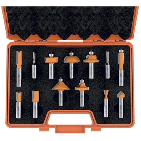 Coffret de fraises Coffrets de fraises pour défonceuses CMT Orange Tools