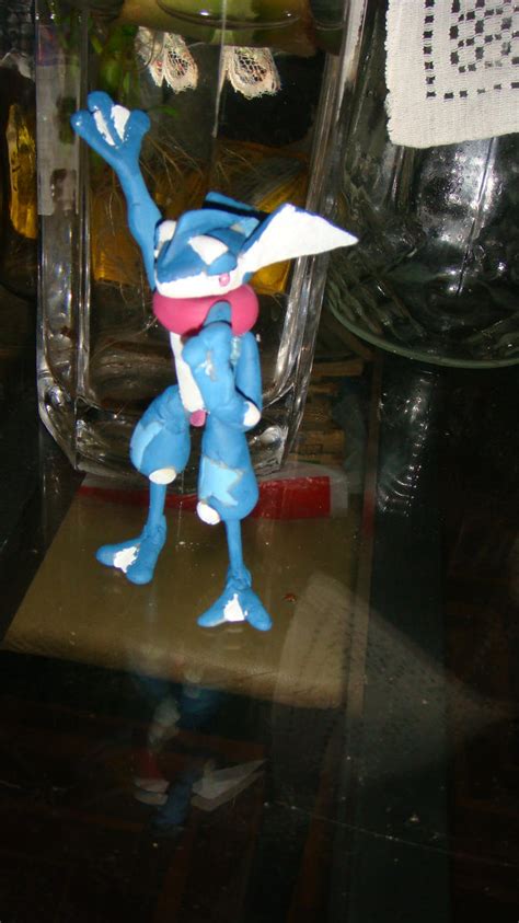 Greninja Figure By Kumaxter On Deviantart