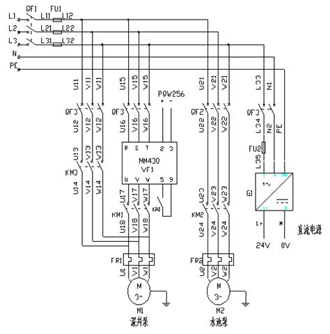 Dy1144 基于s7 300 Plc控制的恒压供水系统设计深井水池 机械机电 龙图网