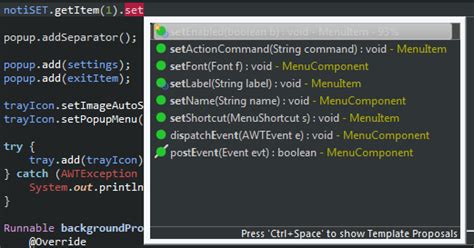 Menu Java Checkboxmenuitem Get Setstate Entries Stack Overflow