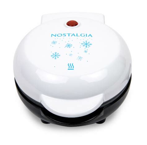 Nostalgia My Mini White Snowflake Waffle Maker 1 Ct Frys Food Stores