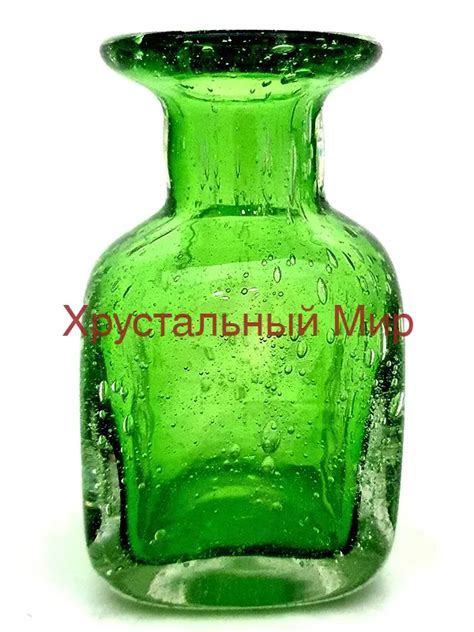 Ваза для цветов Чернильница Стеклянные цветы вазы ручной работы