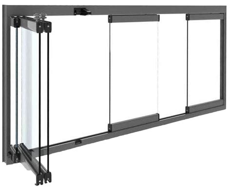 Doormax Operable Walls S28 Frameless Folding Glass Door