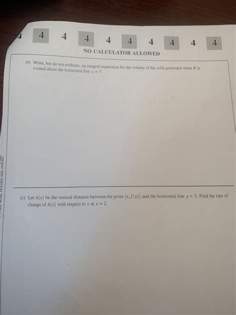 solved no calculator allowed 4 let f be the function