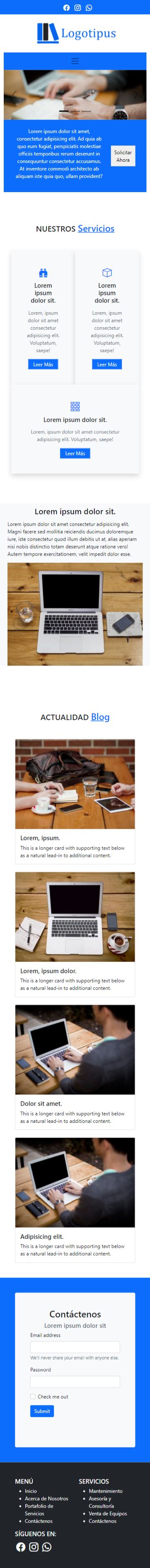 Github Maomur Practicas Bootstrap Full Home
