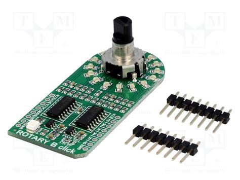 Rotary B Click Mikroe Click Board Prototype Board Comp Ec12d 3