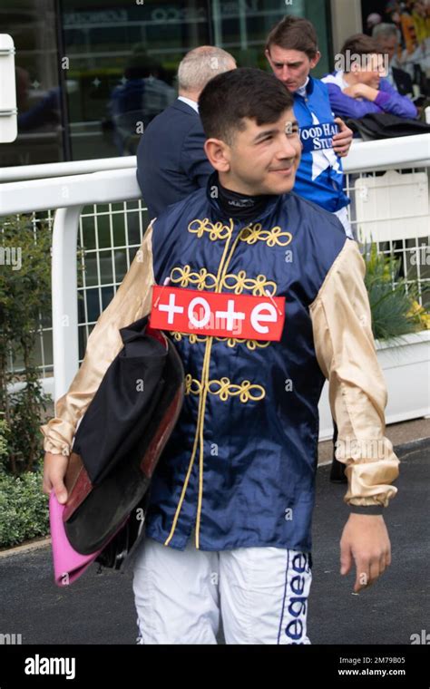 ascot berkshire uk 6th may 2022 jockey marco ghiani before racing