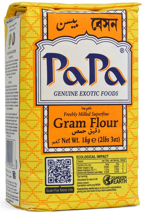 Michelles Specialities Papa Gram Flour 1 Kg Kichererbsenmehl