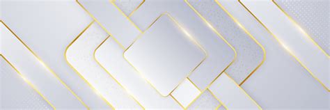 현대 화이트와 골드 추상적 배경 추상 기하학적 모양화이트 골드 배경은 라이트와 섀도우 3d로 프레젠테이션 디자인을 위해
