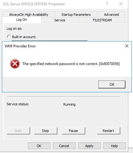Database Not Able To Connect To SQL Server From SSMS Stack Overflow