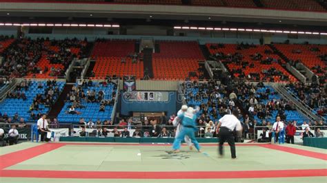 Referee Judge Fight During Kudo World Cup Stock Video Video Of