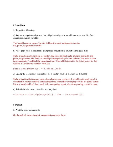 Solved Introduction Clustering Is A Process Of Identifying Chegg