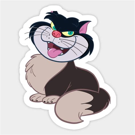 Devil Kitty Sticker Lucifer