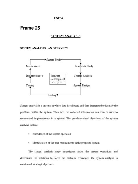 Pdf Unit 4 Bca 302 System Analysis Dokumentips