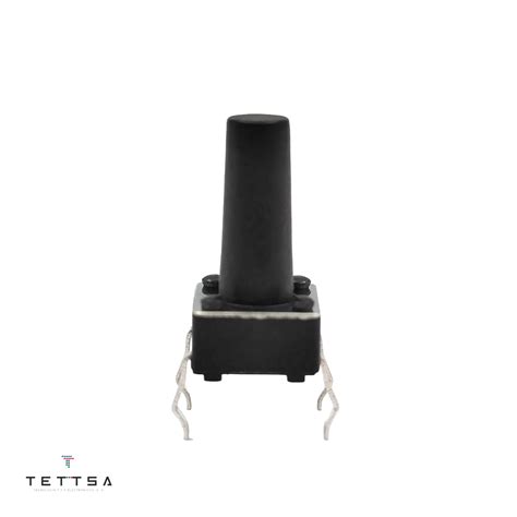 micro switch pulsador 4 pines 6x6x12mm tettsa tienda