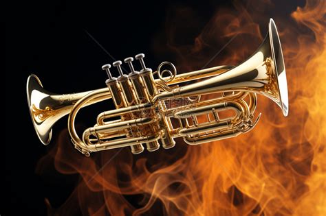 古典乐器小号图片素材 正版创意图片600427082 摄图网