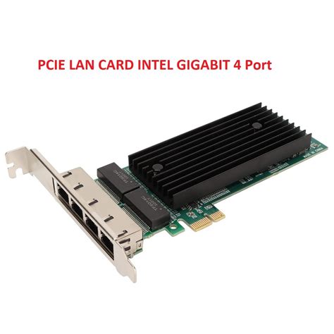 Jual Pcie Lan Card 4 Port Gigabit Intel Lan Card Server Ethernet Quad Port Shopee Indonesia