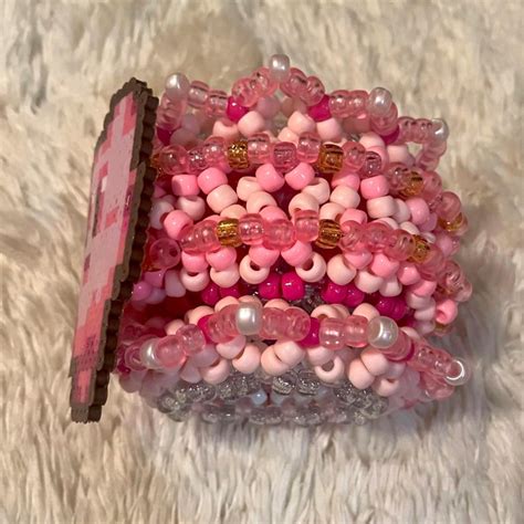 Kandi Kirby Pink Roatating Cuff Etsy
