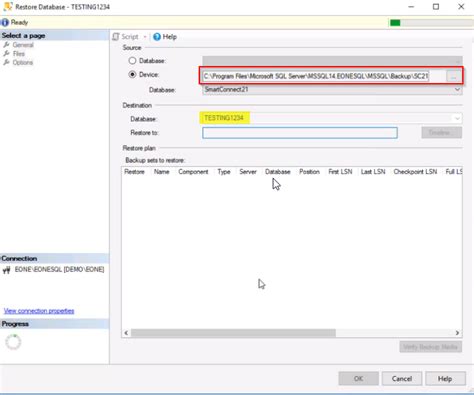 Error Retiring A Smartconnect 21 Instance When The Server Or Database