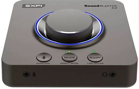 Внешняя звуковая карта Creative Sound Blaster X4 купить недорого в