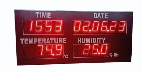 Temperature Humidity Display Manufacturer From Pune