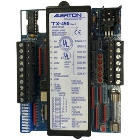 Alerton Tx 450 Controller Value Controls