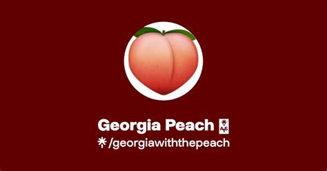 Georgia Peach 🍑 Find Georgia Peach 🍑 Onlyfans Linktree