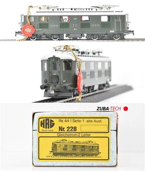 Hag 228 E Lok Re 4 4 I Sbb H0 Gs Analog Mit Ovp Kaufen Auf Ricardo