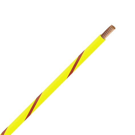 Txl 18 Yellow Red Striped Wire