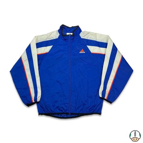 Adidas Vintage 90s Adidas Jacket Mens Medium Blue Grailed