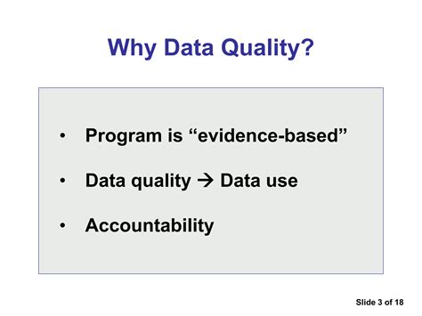 Data Quality Presentationppt Free Download