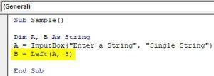 VBA SubString How To Use SubString Functions In VBA